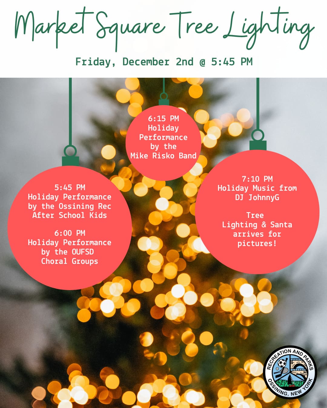 Ossining Tree Lighting Ceremony | InOssining.com